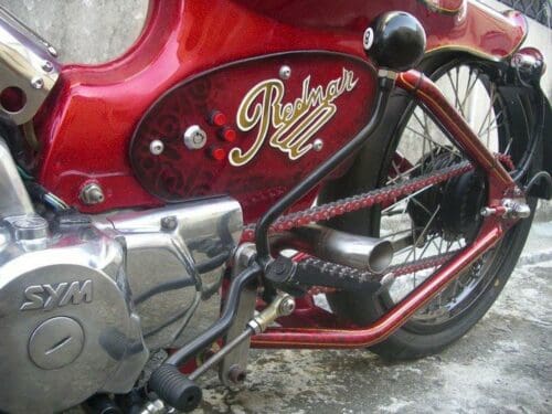 Redman built by AFS Custom Bikes of Taiwan