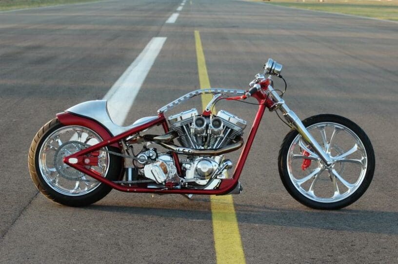 Cannonball Extreme built by AQG Motorciclette of Italy