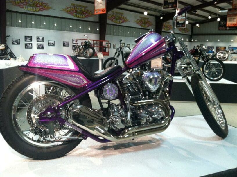 Yuriko's Purple built by Hog Killers of U.S.A.