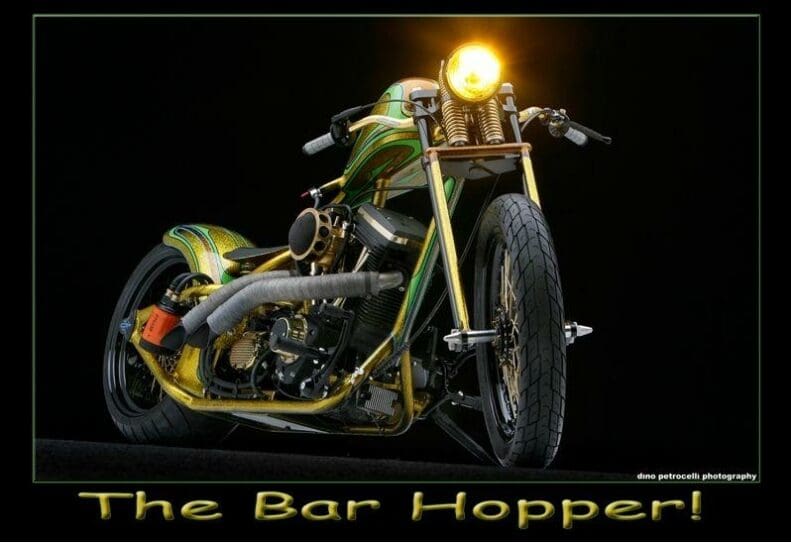Ultimate Bar Hopper built by Ultimate Cycles Inc. of Saudi Arabia