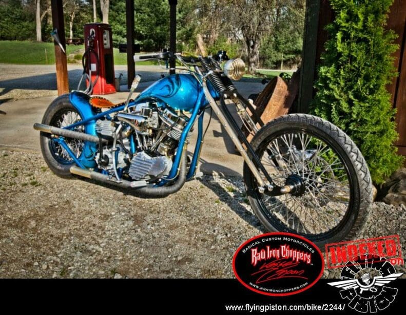 Salvage Diver built by Raw Iron Choppers of U.S.A.