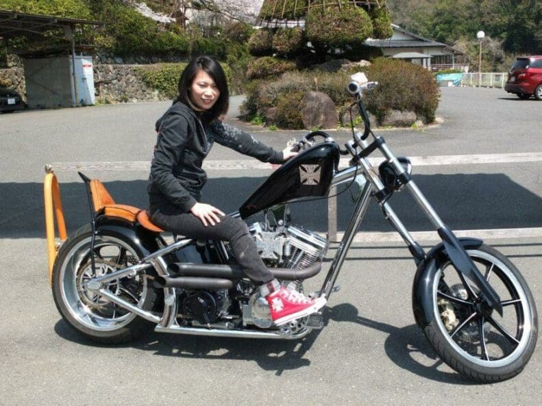 Keanu Reeves El Diablo built by West Coast Choppers - WCC of Japan