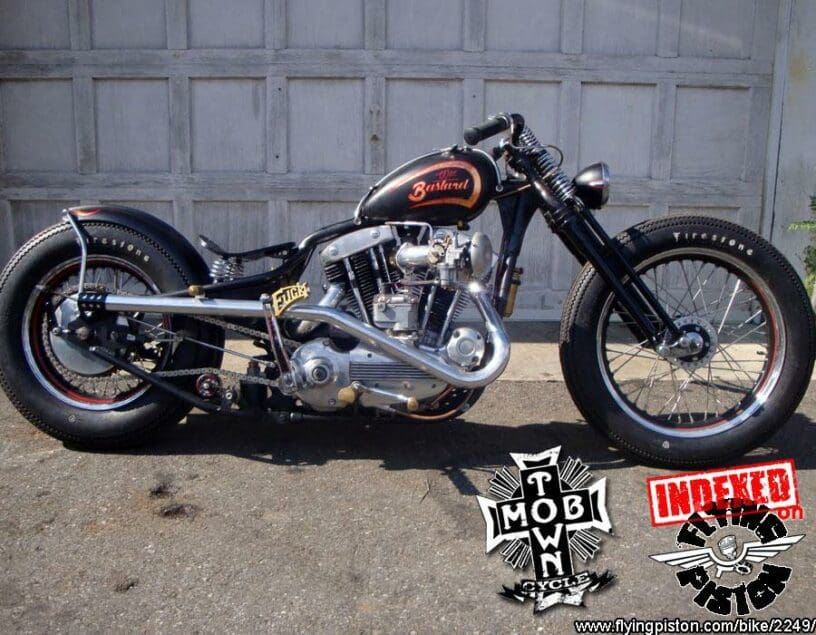 Wee Bastard built by Mob Town Cycles of U.S.A.