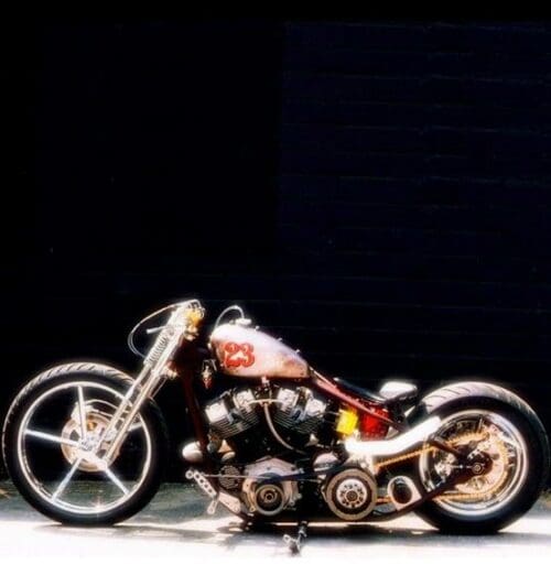 Brad Pitt's Split Tank #23 built by Church of Choppers - Jeff Wright of ...