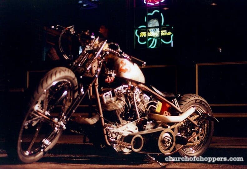 Brad Pitt's Split Tank #23 built by Church of Choppers - Jeff Wright of ...