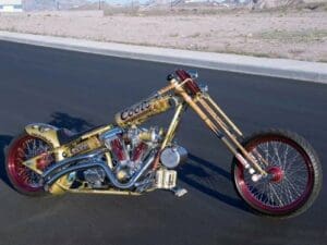 Coors Original Bike built by Strokers Dallas - Rick Fairless of U.S.A.