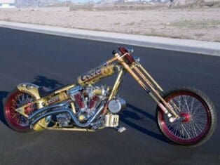 Coors Original Bike built by Strokers Dallas - Rick Fairless of U.S.A.