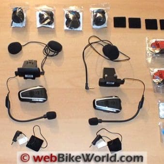 Cardo Scala Rider Q1 - Q3 Intercom Review - webBikeWorld