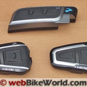 Cardo Scala Rider Q1 - Q3 Intercom Review - webBikeWorld