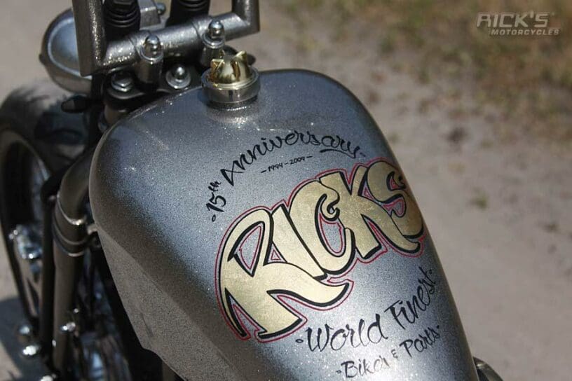 Rick's 15th Aniversary Ride built by Ricks Motorcycles of Germany