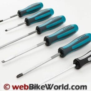 Vessel JIS Screwdrivers Review - webBikeWorld