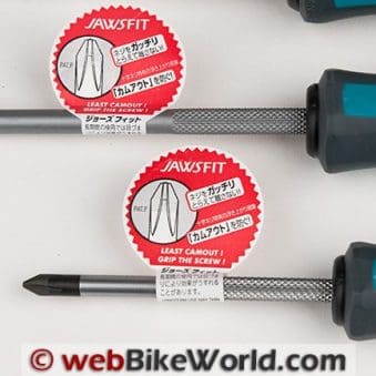 Vessel JIS Screwdrivers Review - webBikeWorld