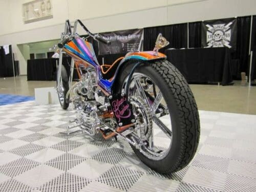 Black Rainbow built by Classic Kustom Cycles of U.S.A.