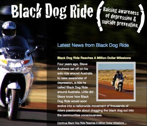 Black Dog Ride's $1m honour - webBikeWorld