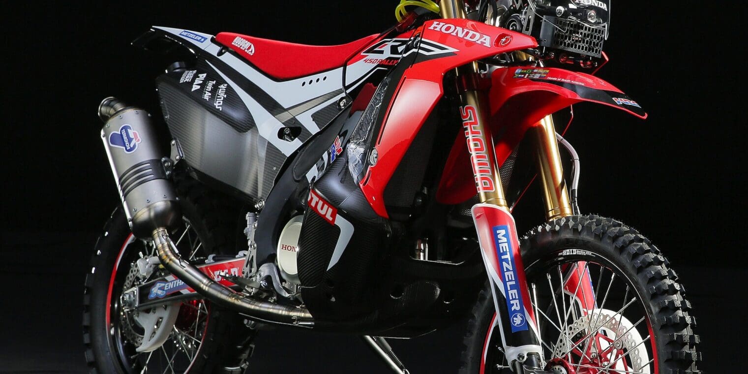 Dakar Rally motorcycle unveiled - webBikeWorld