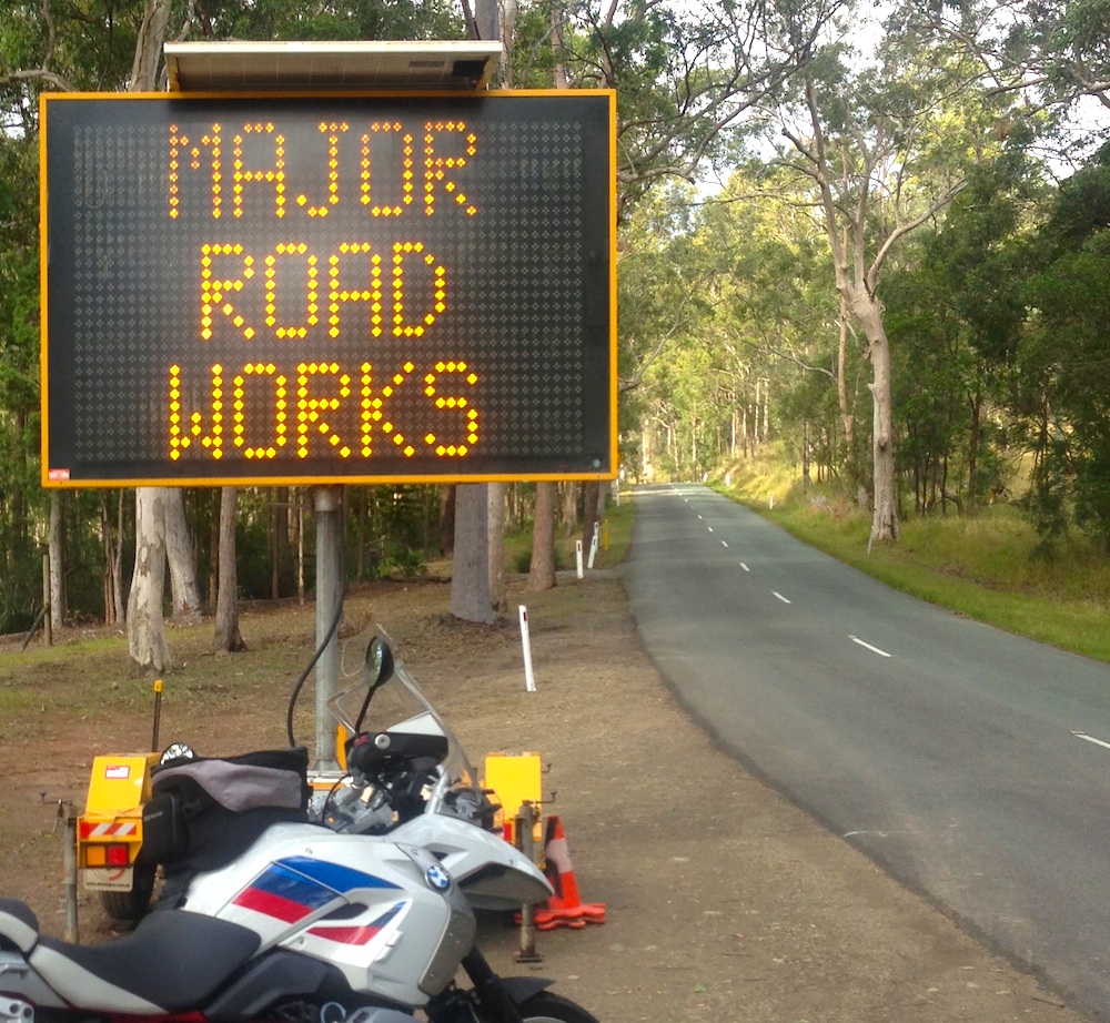 Mt Glorious stage 2 roadworks begin - webBikeWorld