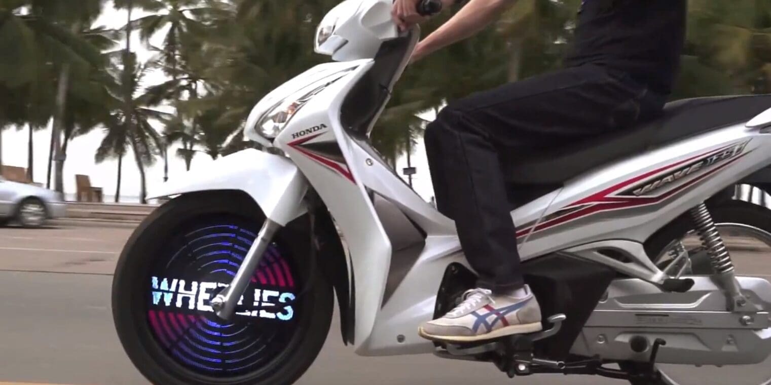Project video on motorbike wheels - webBikeWorld
