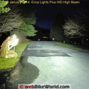 Clearwater Erica Lights Review - webBikeWorld