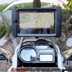 Using a Tablet as a Motorcycle GPS - webBikeWorld