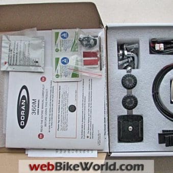 Doran 360M TPMS Review - webBikeWorld