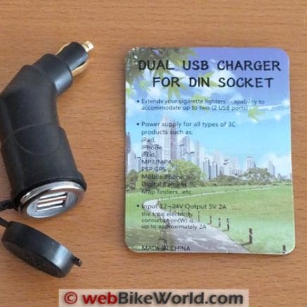BurnsMoto USB Chargers - webBikeWorld