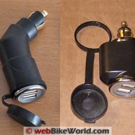Motorcycle USB Dual Port Adapter - webBikeWorld