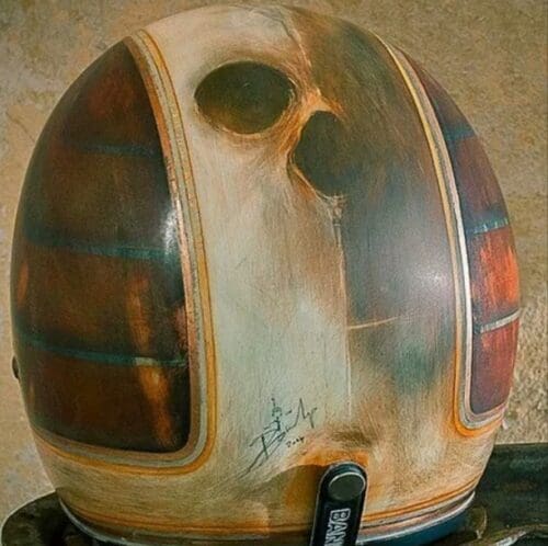 My Top 10 favorite skull-themed helmets by Tomek Brandys Art - webBikeWorld