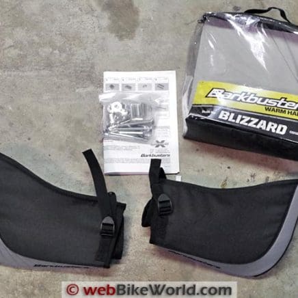 Barkbusters Blizzard Review - webBikeWorld