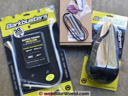 Barkbusters Storm Handguards Review - webBikeWorld
