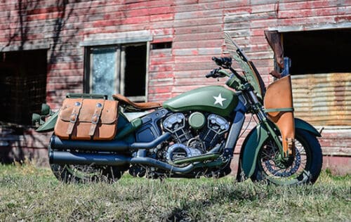 Indian Scout shows potential for custom mods - webBikeWorld