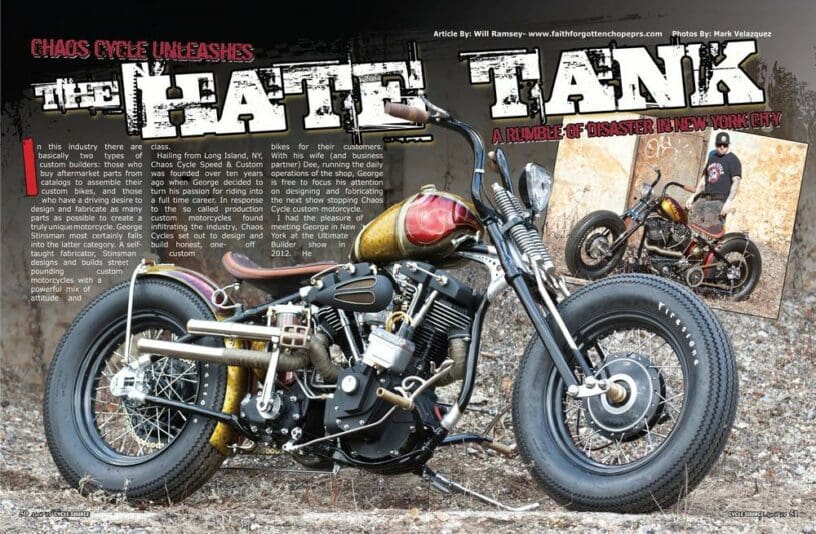 Hate Tank built by Chaos Cycle of U.S.A.