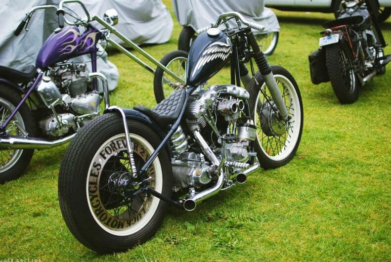 Cusom Cone Shovel built by Luck Motorcycles of Japan