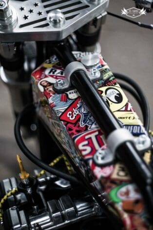 Desert Eagle built by Ed Turner Motorcycles of France