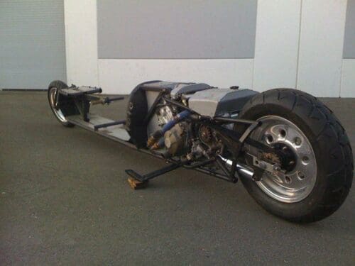 Landspeed Bike built by Garage Built Bikes of U.S.A.