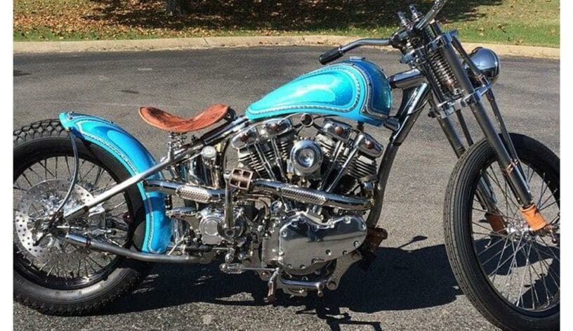 The Harlot Starlette built by Harlot Cycles of U.S.A.