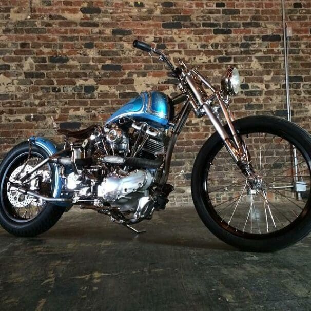 The Harlot Starlette built by Harlot Cycles of U.S.A.