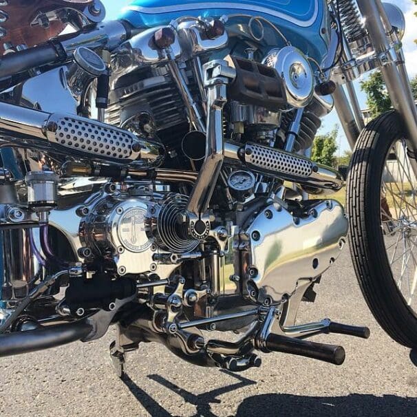 The Harlot Starlette built by Harlot Cycles of U.S.A.