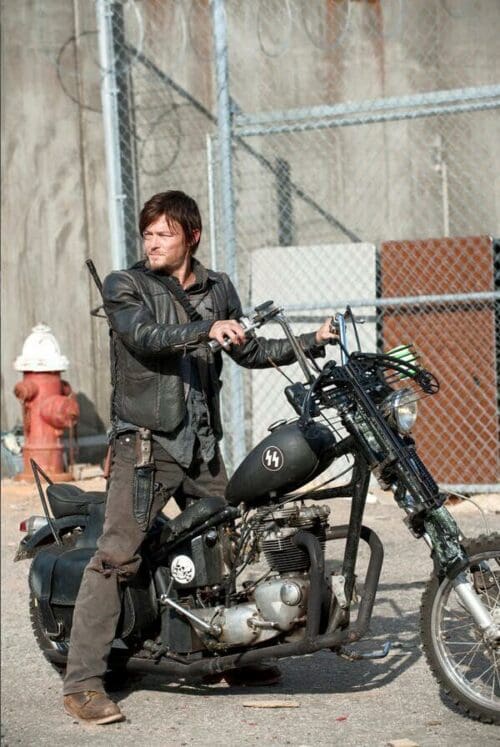 Walking Dead Daryl's Triumph built by Movie Bikes of U.S.A.