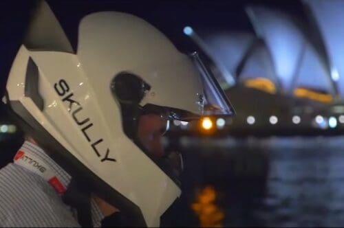 Skully HUD helmet coming to Australia - webBikeWorld