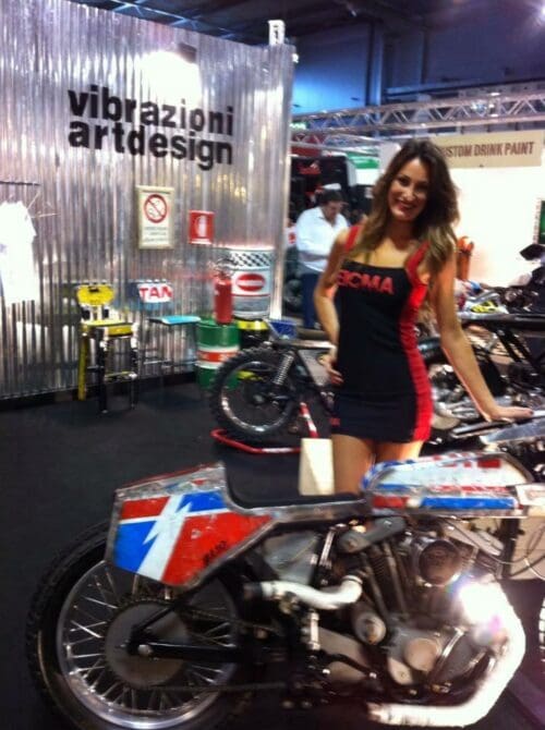 #110 HD built by Garage Built Bikes of Italy