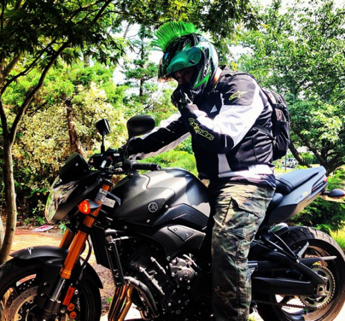 101 Awesome Motorcycle Helmet Mohawks - webBikeWorld