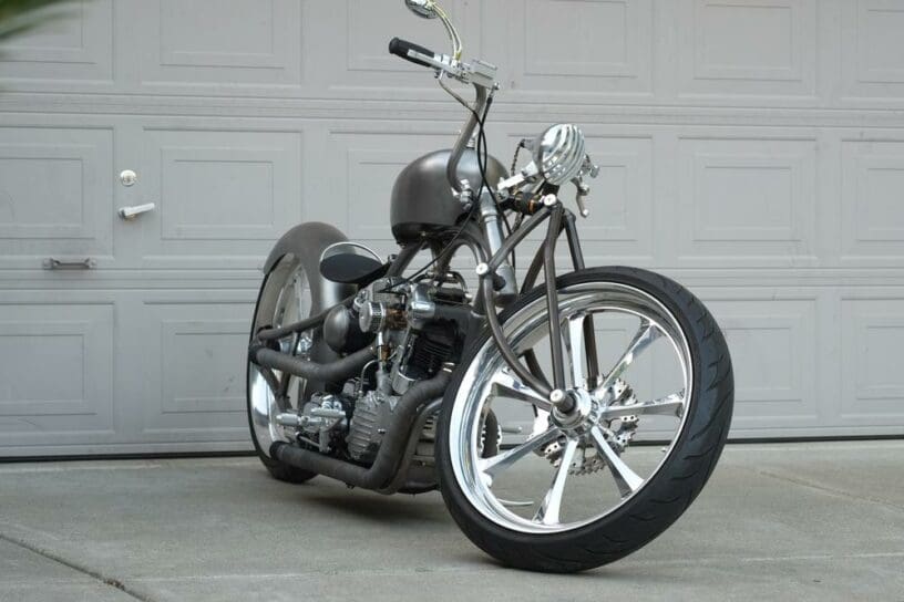 Nikko's Sled built by Garage Built Bikes of U.S.A.