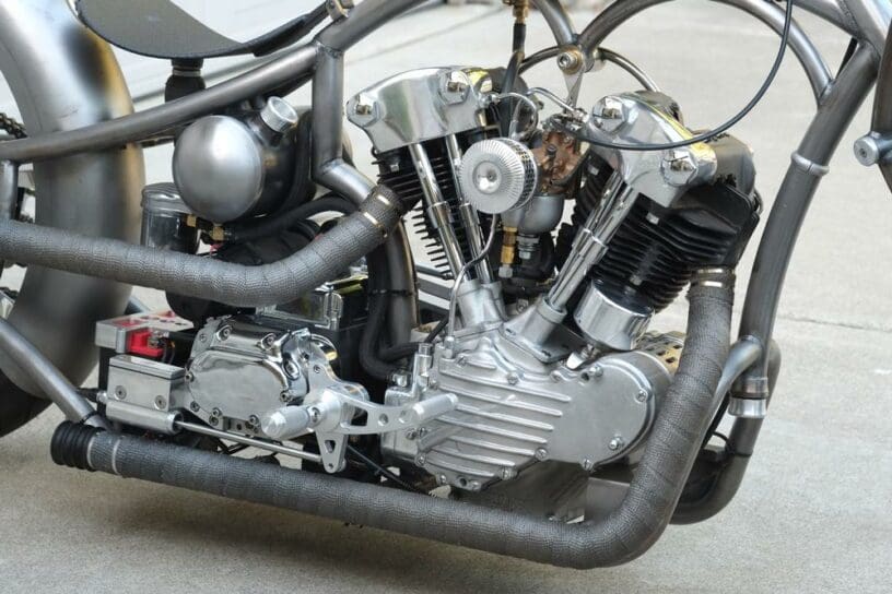 Nikko's Sled built by Garage Built Bikes of U.S.A.