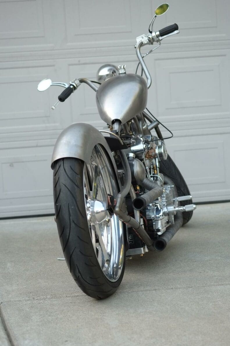 Nikko's Sled built by Garage Built Bikes of U.S.A.