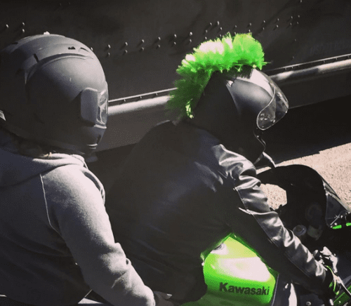 101 Awesome Motorcycle Helmet Mohawks - webBikeWorld