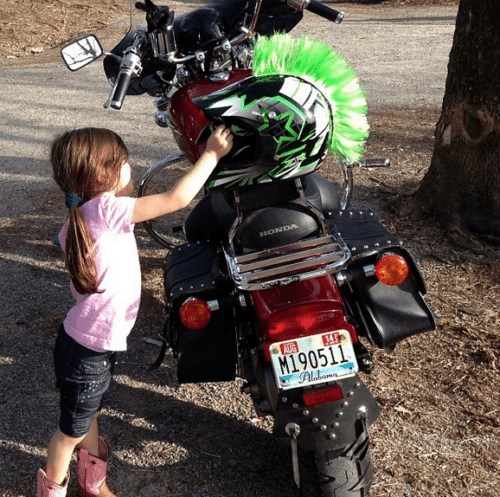 101 Awesome Motorcycle Helmet Mohawks - webBikeWorld