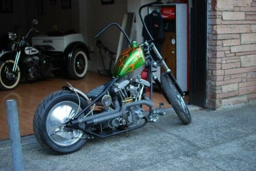Maxine built by Psycho Cycles Inc of U.S.A.