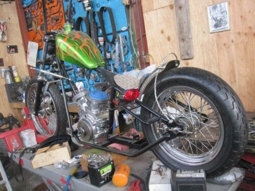 Maxine built by Psycho Cycles Inc of U.S.A.