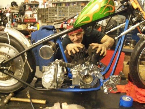 Maxine built by Psycho Cycles Inc of U.S.A.