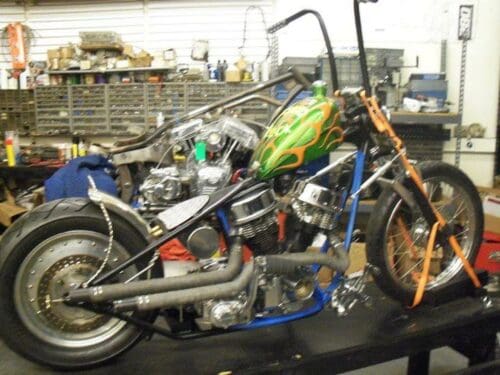 Maxine built by Psycho Cycles Inc of U.S.A.